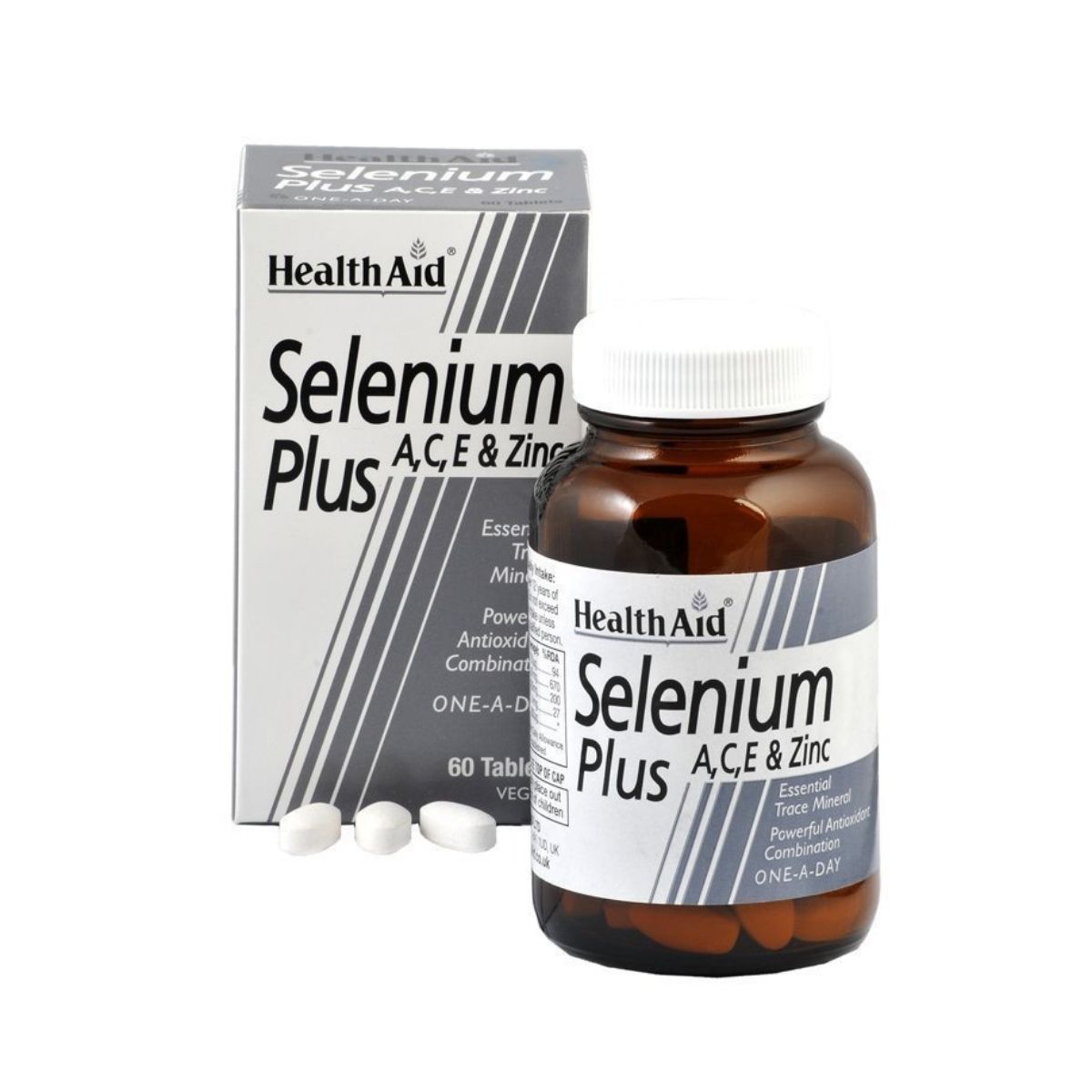 Health Aid Selenium Plus Α,C,E & Zinc, 60 Tablets - La Vita Pharmacy