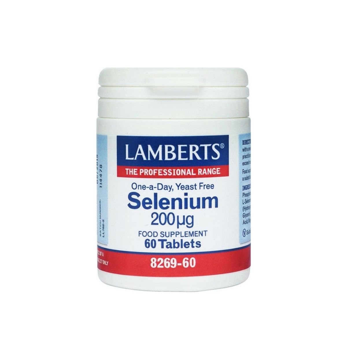 Lamberts Selenium 200μg, 60 Tablets - La Vita Pharmacy