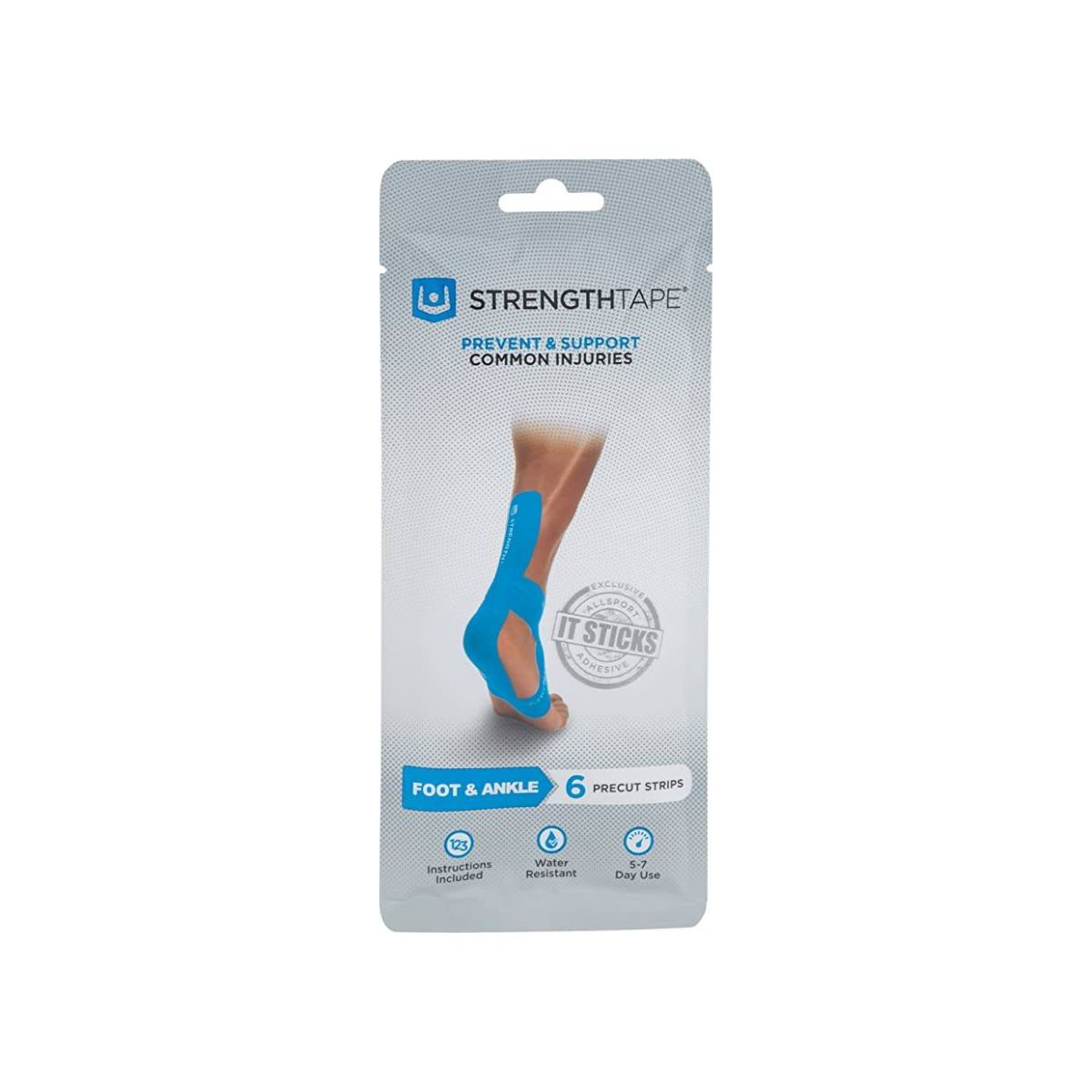 La Vita Pharmacy - Ironman Strengthtape Foot & Ankle Kit Tape, 2 Precut ...