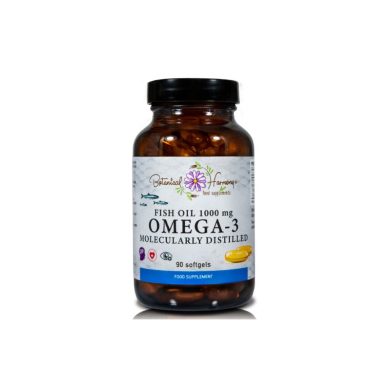 La Vita Pharmacy - Botanical Harmony Omega-3 Fish Oil 1000mg, 90 Softgels